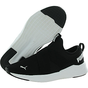 PUMA Womens Chroma Workout Athletic and Training Shoes Black 7.5 Medium (B,M)