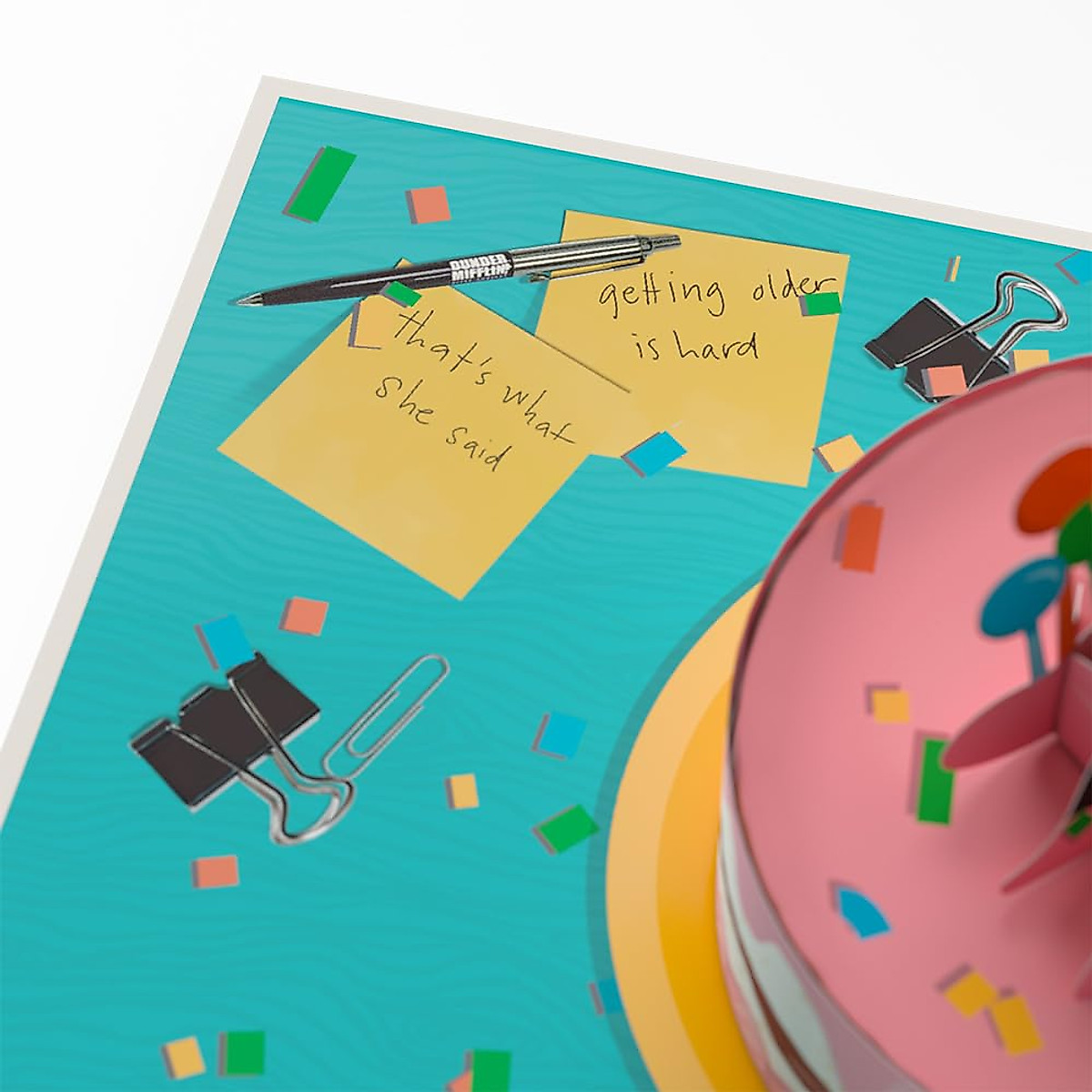 Lovepop The Office You're Old Birthday Pop-Up Card, 5 X 7, Funny Birthday Card for Husband