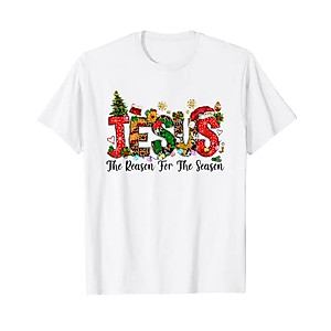 Christian Jesus The Reason Christmas Stocking Stuffer Gifts T-Shirt
