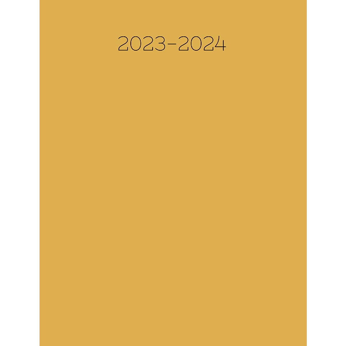 A4 Academic Diary 2023-2024 Week To View: Mid Year Weekly Planner Agenda Personal Organiser Calendars For School University Student Teacher- Dated From August 2023 To July 2024