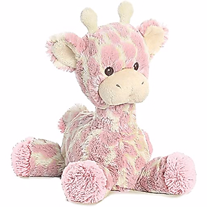 ebba Loppy Giraffe Plush (Pink Plush)