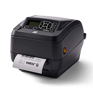 Zebra ZD500t Thermal Transfer Desktop Printer 300 dpi Print Width 4 in Wifi Ethernet Parallel Serial USB with Peeler ZD50043-T11A00FZ