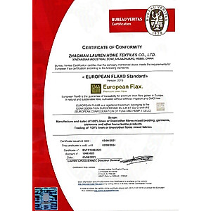 Highland Feather® - 100% French Linen Duvet Cover Set - Queen Size - White