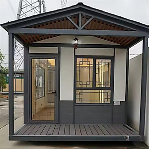Holiday House Accommodation Prefab Garden Office House Outdoor, Garden House Luxury Living Folding Container, Construction site, Hotel