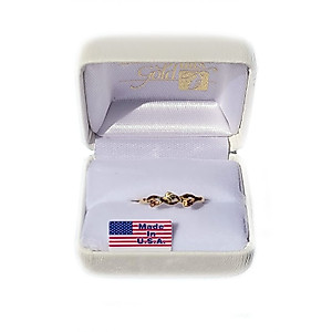 Diamond-Cut Grape Leaf Cut-Out Band, 10k Yellow Gold, 10k Yellow Gold, 12k Green and Rose Gold Black Hills Gold Motif, Size 11