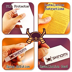 Skinomi Full Body Skin Protector Compatible with Nintendo 3DS (Screen Protector + Back Cover) TechSkin Full Coverage Clear HD Film