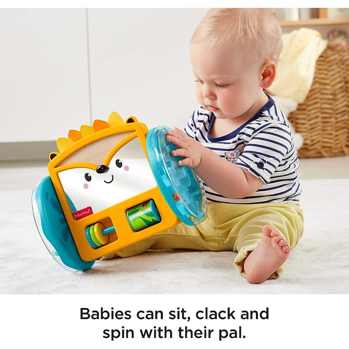 Fisher-Price Play & Crawl Hedgehog Mirror