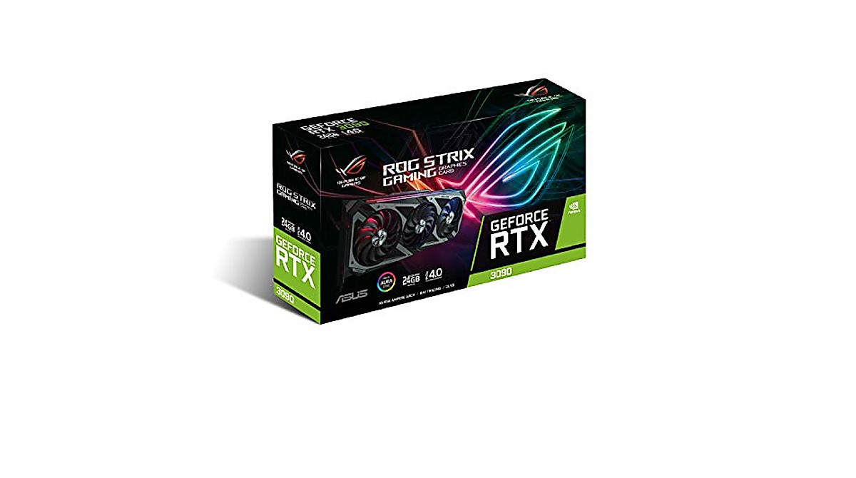 ASUS ROG STRIX NVIDIA GeForce RTX 3090 Gaming Graphics Card- PCIe 4.0 ...