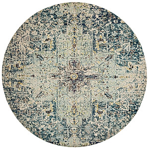 Loloi II Nadia NN-07 Aqua Transitional Area Rug 9'-0" x 12'-0"