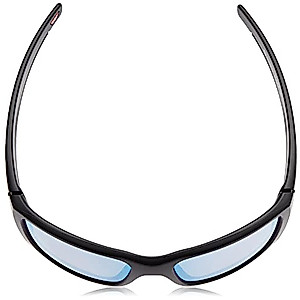 Oakley Men's OO9096 Fuel Cell Rectangular Sunglasses, Matte Black/Prizm Deep Water Polarized, 60 mm