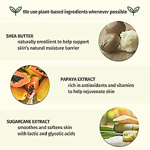 Hempz Herbal Body Moisturizer, Sugarcane & Papaya, 17 Ounce