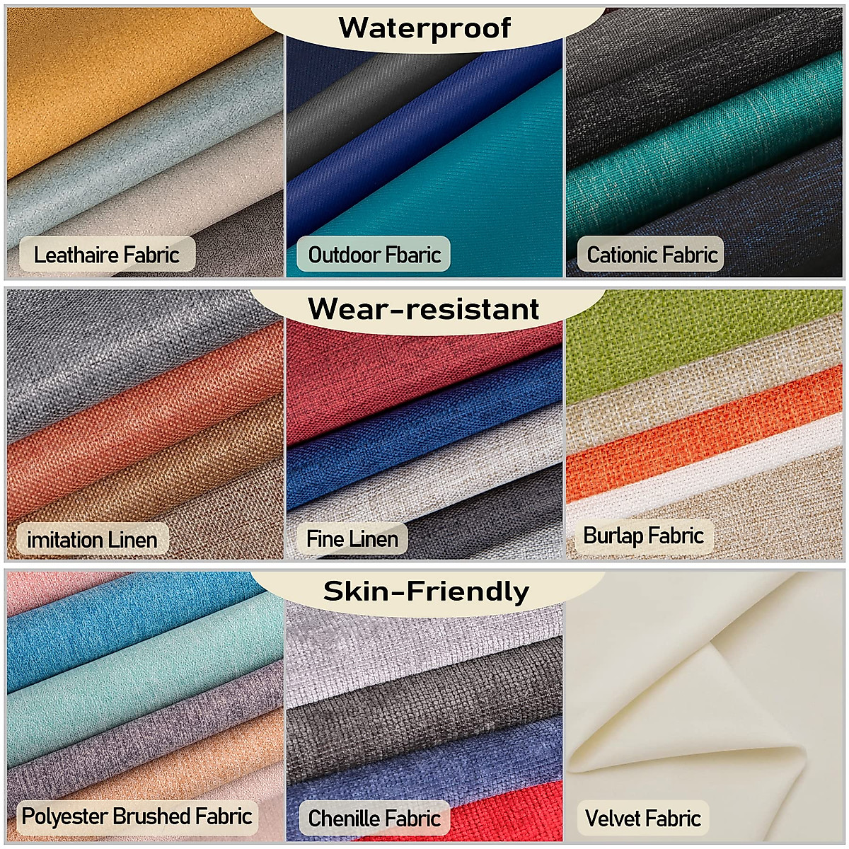 Millsilo Outdoor Bench Cushion, Custom Bench Cushions for Patio Furniture, Thicken Indoor Window Seat Cushion, Non-Slip Piano Swing Bench Pads, Loveseat Long Chair Cushions Removable Cover with Piping