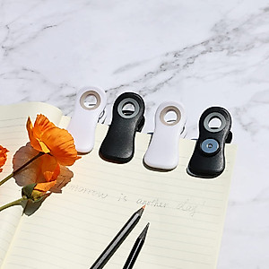 Hasanni Magnetic Clips - Food Clips, Chip Clips, Bag Clips for Food Storage with Air Tight Seal Grip for Bread Bags, Snack Bags and Food Bags( Pack of 10, Candy Colors)