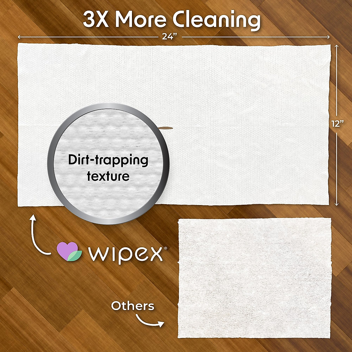 Wipex Cuban Mop Pole and Squeegee Tool - 51" Expandable Squeegee for Windows or Floor, Use for Cuban Style Mop for Efficient Cleaning, Durable and Versatile, Ideal for Home and Professional Use