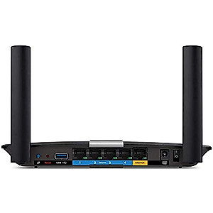 Linksys EA6350 AC1200 Dual Band Smart Wi-Fi Wireless Router Black - Renewed