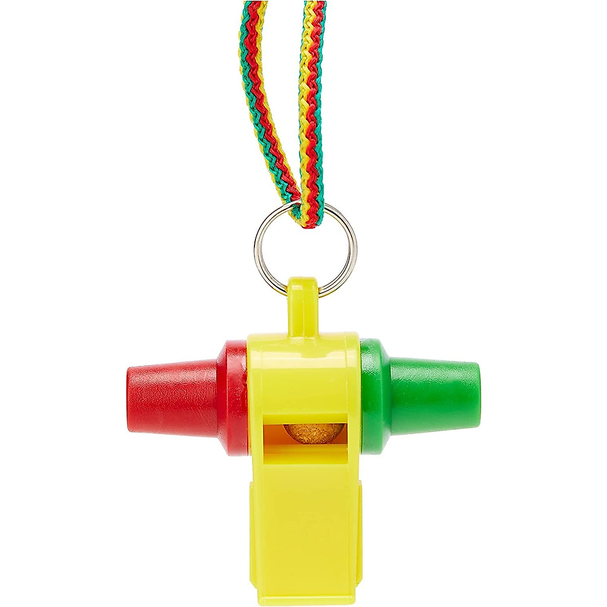 (3 Pack) Acme Model 444 Plastic Samba Carnival Whistle