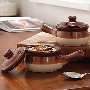 Brown 744047 Onion Soup Bowls Set of 4
