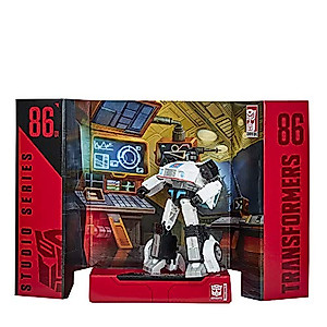Transformers Toys Studio Series 86-01 Deluxe Class The The Movie 1986 Autobot Jazz Action Figure - Ages 8 and Up, 4.5-inch