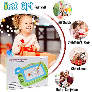 Toddler Toys for Girls Boys Age 1 2 3 4 Year Old,Magnetic Drawing Board,Erasable Writing Doodle Board for Kids,Gift for 1 2 Year Old Girl Travel Toys