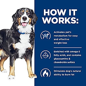 Hill's Prescription Diet Metabolic + Mobility, Weight + j/d Joint Care Chicken Flavor Dry Dog Food, Veterinary Diet, 24 lb. Bag