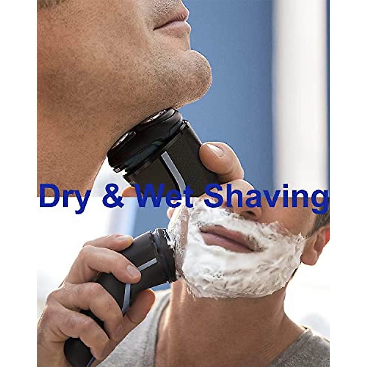 SH30 Replacement Heads Compatible with Shaver 2300 S1211/81, 3800 S3311/85, 3500 S3212/82, 2100 S1560/81, Series 3000 2000 1000 S738 Click and Style, 3Packs ComfortCut Shaving Heads, 1 Cleaning Brush