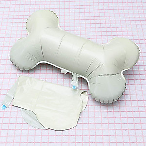 Dog Bone Foil Balloon Pet Bone Mylar Balloons for Baby Shower Party Decoration 6pcs