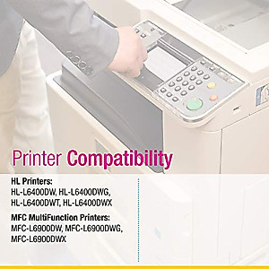 CS Compatible Toner Cartridge Replacement for Brother TN890 TN890 Black HL-L6400DW HL-L6400DWG HL-L6400DWT HL-L6400DWX MFC-L6900DW MFC-L6900DWG MFC-L6900DWX Toner Cartridge 2 Pack