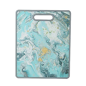 FUN LAVIE Cutting Board For Kitchen Starry sky pattern chopping board BPA Free Decorative Gift 14 x 11.8 Inches Style C
