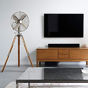 Star Fans Tripod, 16", Satin Nickel