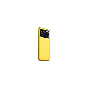 Poco M4 PRO 4G 256GB 8GB RAM Factory Unlocked (GSM Only | No CDMA - not Compatible with Verizon/Sprint) Bundle w/Fast Car Charger - Yellow