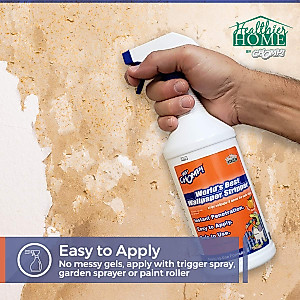 WP Chomp World’s Best Wallpaper Stripper: and Sticky Paste Remover, Citrus Scent 32oz.trigger