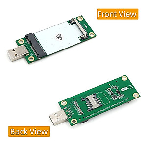 Mini PCI-E to USB Adapter with SIM Card Slot for Module Transfer to USB Interface