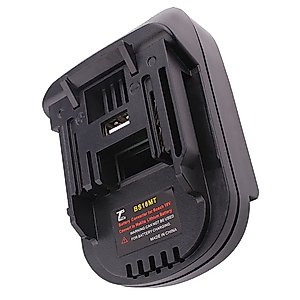BS18MT Battery Adapter,BS18MT Battery Converter for Bosch 18V to for Makita Power Tool with 5V 2.1A USB Charge for Makita Battery Holder Mount 18V BL1820/30 Tools