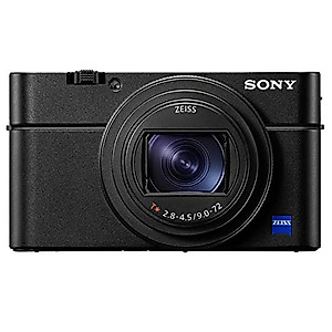 Sony Cyber-Shot DSC-RX100 VII Digital Camera - Bundle with 64GB SDXC U3 Card, Table top Tripod, Camera Case, Spare Battery, Memory Wallet, Cleaning Kit, Card Reader, Mac Software Package