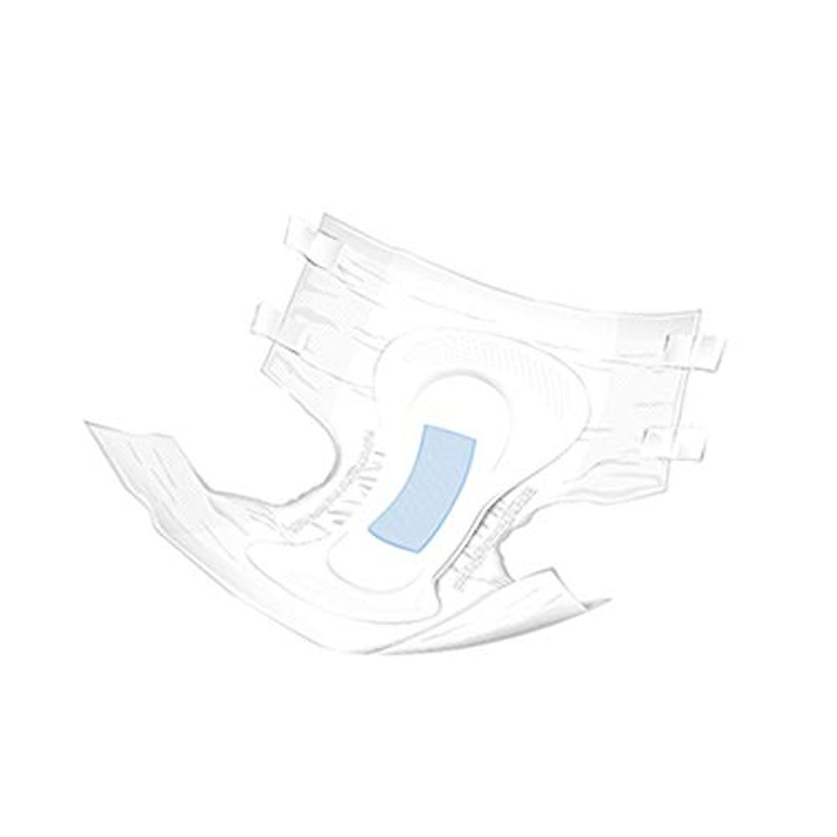 Adult Disposable Ultra Brief Diaper, Medium, Heavy Absorbency, Tab Closure, McKesson BRULMD - Case of 96