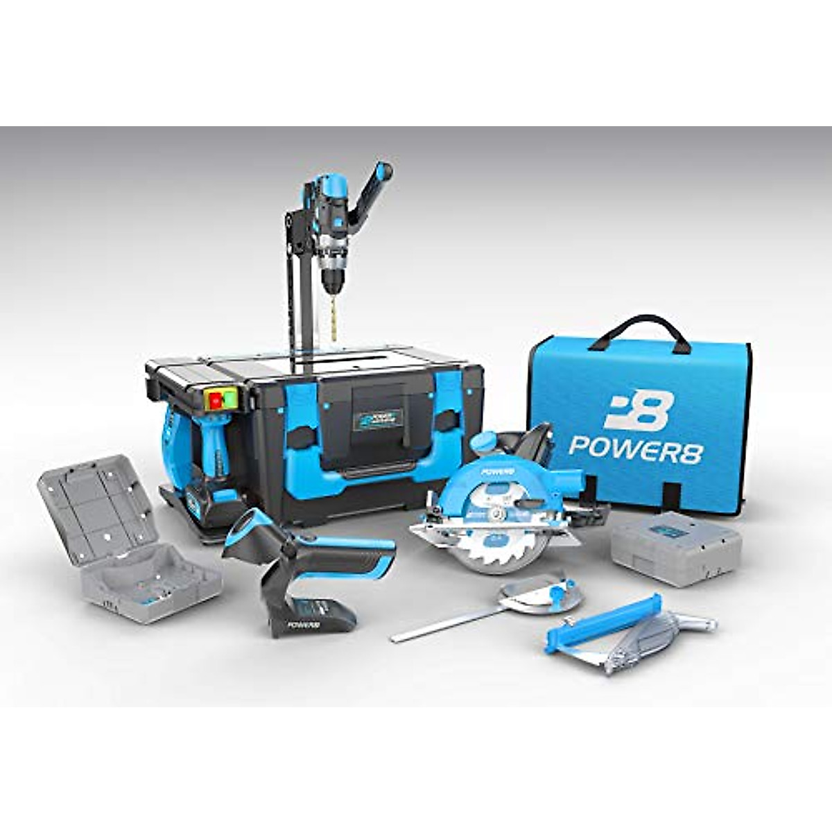 Power8 CEL POWER8 Create Plus, All-In-One Multi-function Combo Tool Kit, Armored Case & Accessories (P8-CP1)