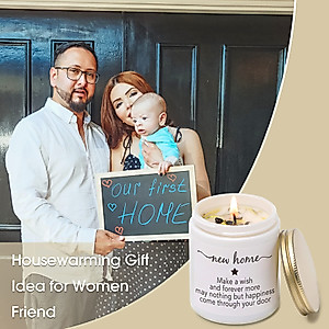 Housewarming Gift for New Home, New Home Gift, Housewarming Gift Idea for Women Friend, Moving in Gift, Vanilla&Lavender Scented Candles