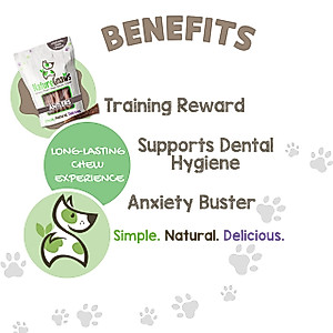 Nature Gnaws Antlers Tips for Small Dogs (1Lb) - Mix of Elk and Deer Antler - Variety of Short 2-4 inch Split and Whole Pieces