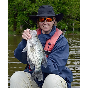 MITOBASS Crappie Lures 60Pcs Kit - 50 Small Shad, 10 Jig Heads for Crappie Fishing Lures