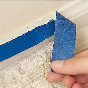 KICNIC Blue Painter's 1 Roll, Multi Surface Masking Tape 0.7 Inch x 60 Yard, Painting and Decoration Supplies, Indoor and Outdoor Use