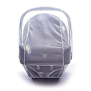 Baby Mosquito Net for Strollers, Mosquito Netting for Baby Strollers, Bassinets, Car Seats, Cradles, Playyards, and Mini Cribs. Durable and Breathable Mesh Protection