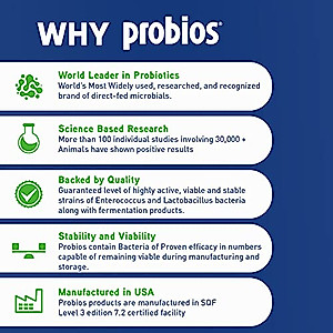 Probios Horse Soft Chews, Apple flavor, Net Weight 1.32 lbs(600 grams)