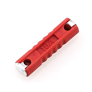 DGZZI Car Fuse 50PCS 5A 8A 16A 25A Amp European Automotive Fuses Torpedo Bullet Classic Fuses for Old Style Classic Car