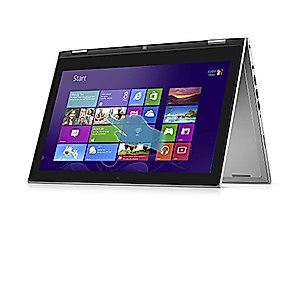 Dell i7347-10051sLV Convertible Touchscreen Laptop (Windows 8.1, Intel Core i5-4210U, 13" LED-lit Screen, Storage: 500 GB, RAM: 8 GB) Silver