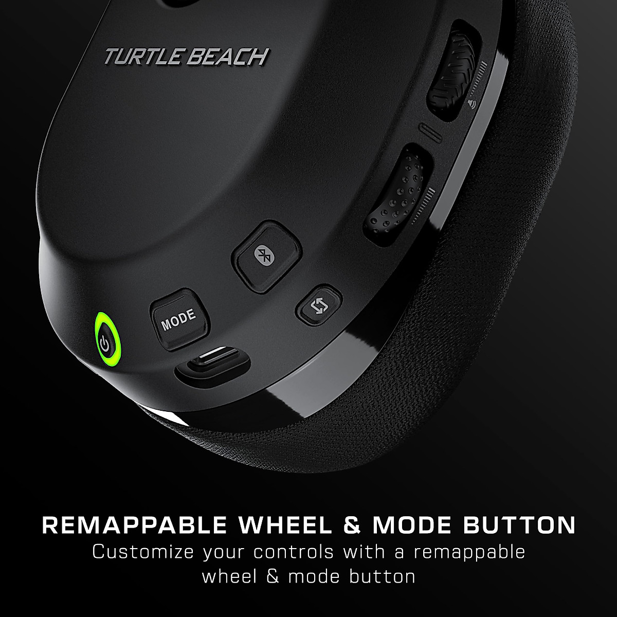 Turtle Beach Stealth 600 Wireless Multiplatform Amplified Gaming Headset for PC, PS5, PS4, & Mobile – Bluetooth, 80-Hr Battery, Noise-Cancelling Flip-to-Mute Mic, Waves 3D Audio –Black