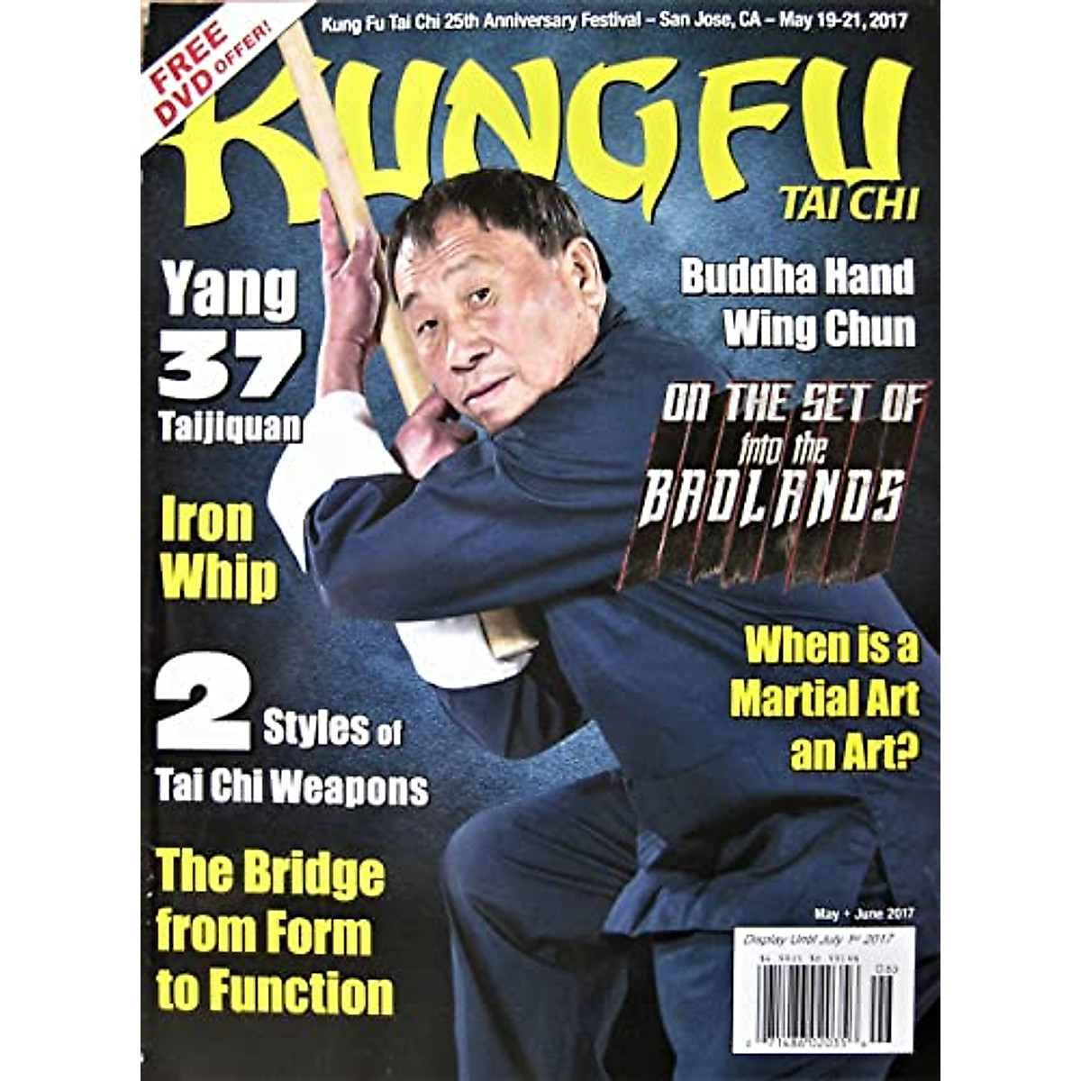 May/June 2017 Kung Fu Tai Chi Magazine Into The Badlands Buddha Hand Wing Chun