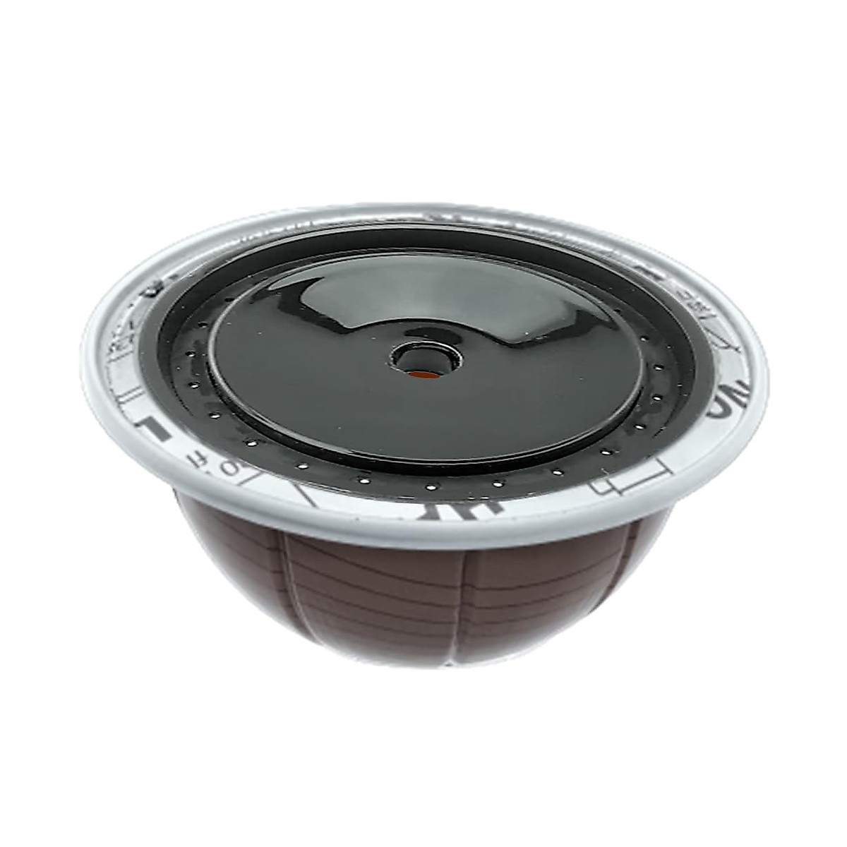 4 REUSABLE COFFEE CAPSULE DISCS: refillable for VERTUOLINE & VERTUO capsules pods, compatible with NESPRESSO VERTUOLINE & VERTUO pods, 4 DISC SET for capsule SIZE 1.35/2.70/5.07/7.77/14.00 FL OZ