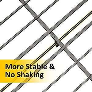 IRONCK Bed Frame, Full Size Platform Bed with Headboard and Footboard, 13 Heavy Duty Steel Slats, More Stronger, Easy Assembly, Noise-Free, No Box Spring Needed