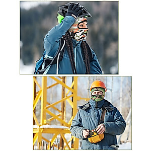 54 Pcs Balaclava Face Mask UV Sun Protection Ski Full Face Mask Breathable Full Head Mask Motorcycle Cycling Bike Ski for Men Women