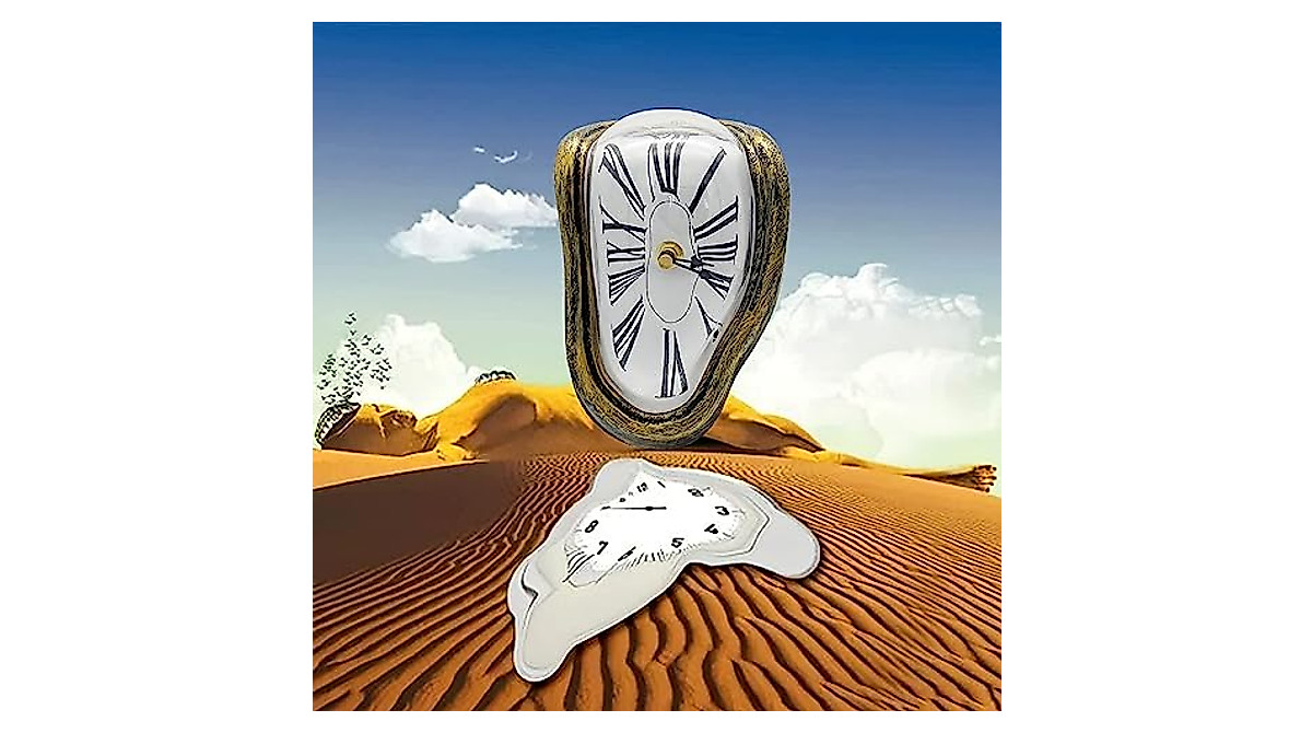 Salvador Dali Melting Clock - Unique Home Decor